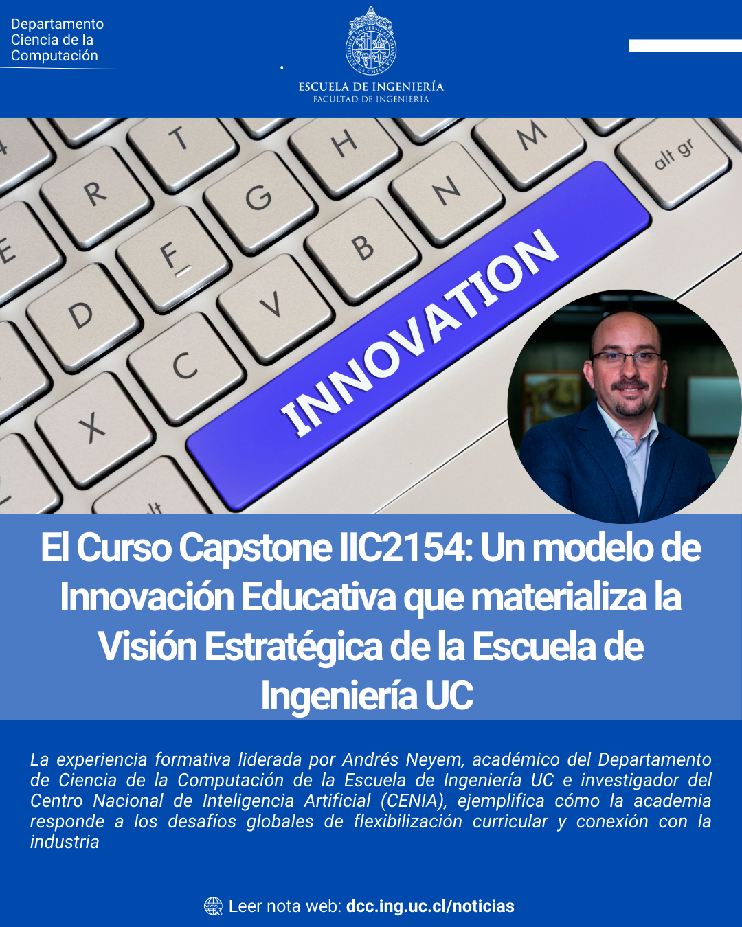 El Curso Capstone IIC2154: Un modelo de Innovación Educativa que materializa la Visión ...